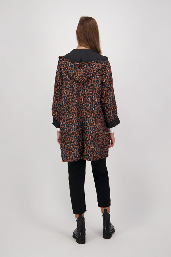 Calder Black Reversible Rain Jacket