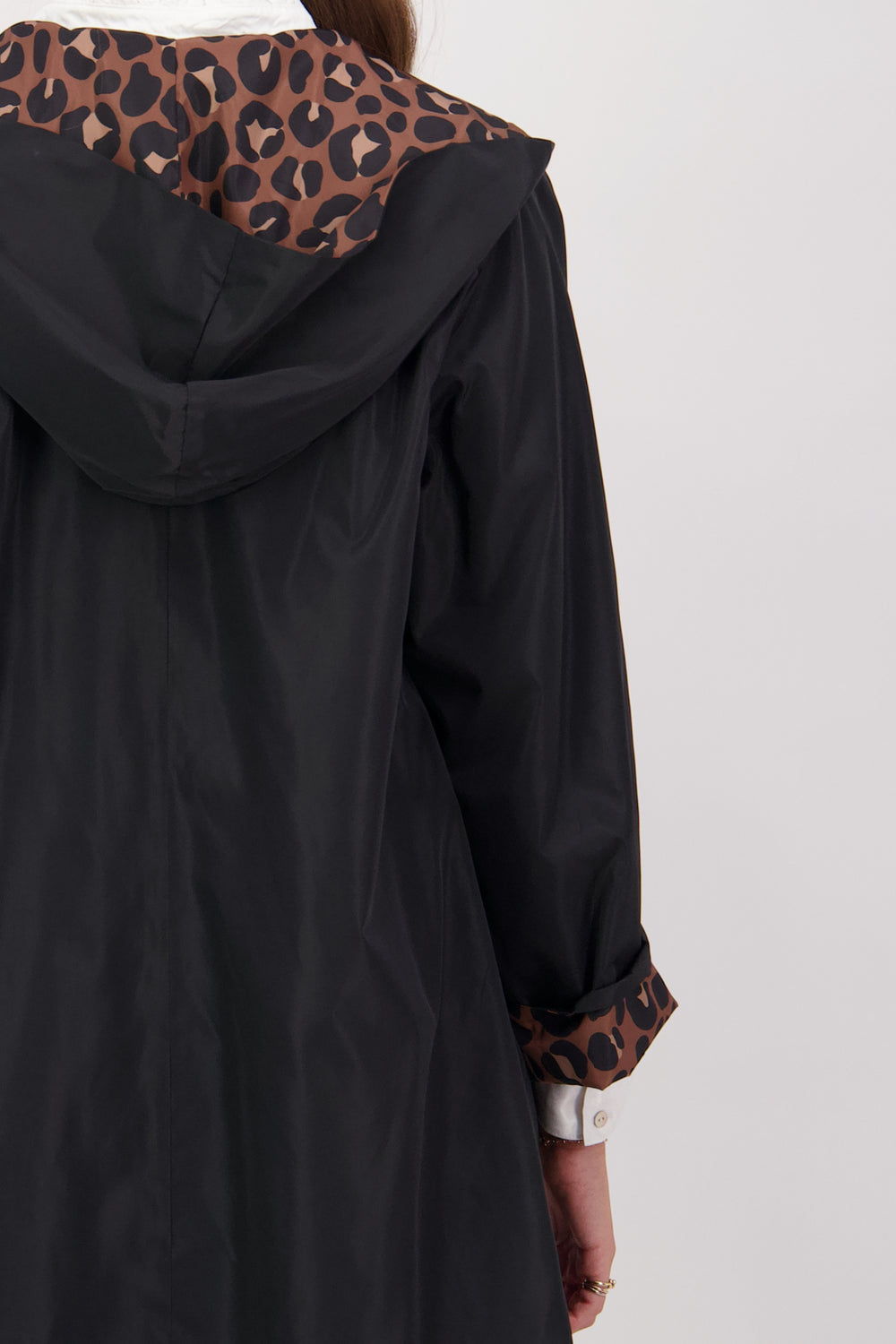 Calder Black Reversible Rain Jacket